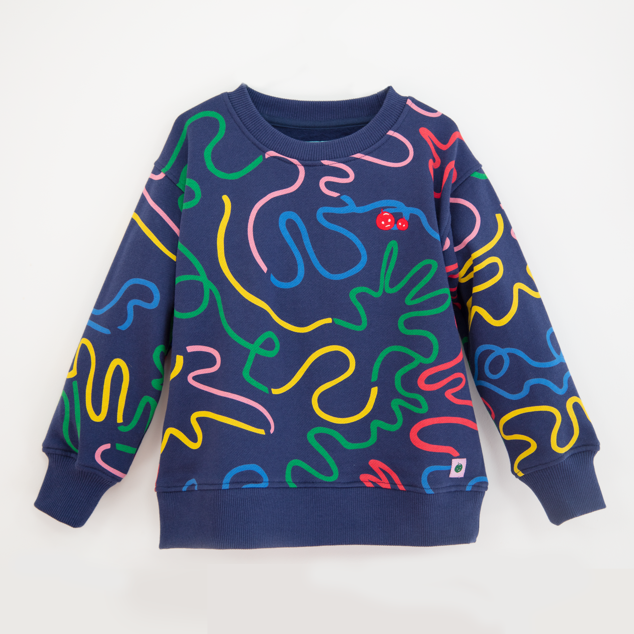 KIDS SQUIGGLE SWEATER – Banana Berry Design
